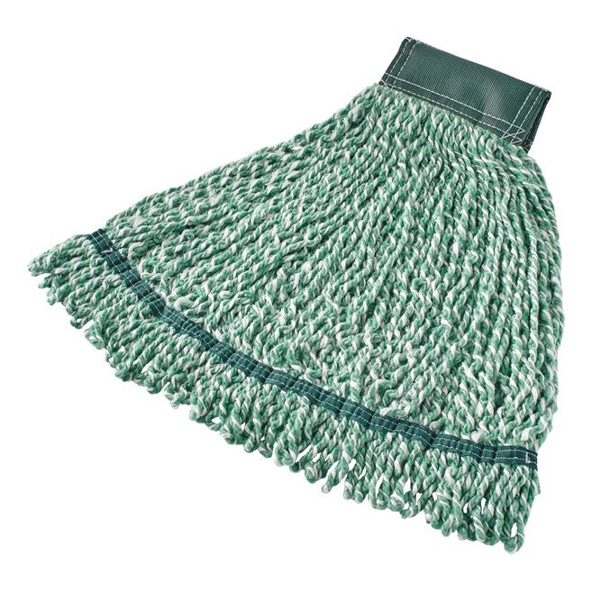MOP HÚMEDO HILO DE MICROFIBRA MEDIANO WEB FOOT 5", VERDE – Rubbermaid ...