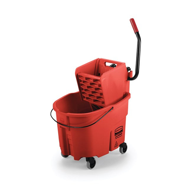 BALDE Y EXPRIMIDOR WAVEBRAKE CON PRENSA LATERAL, 35 QT COLORES ...