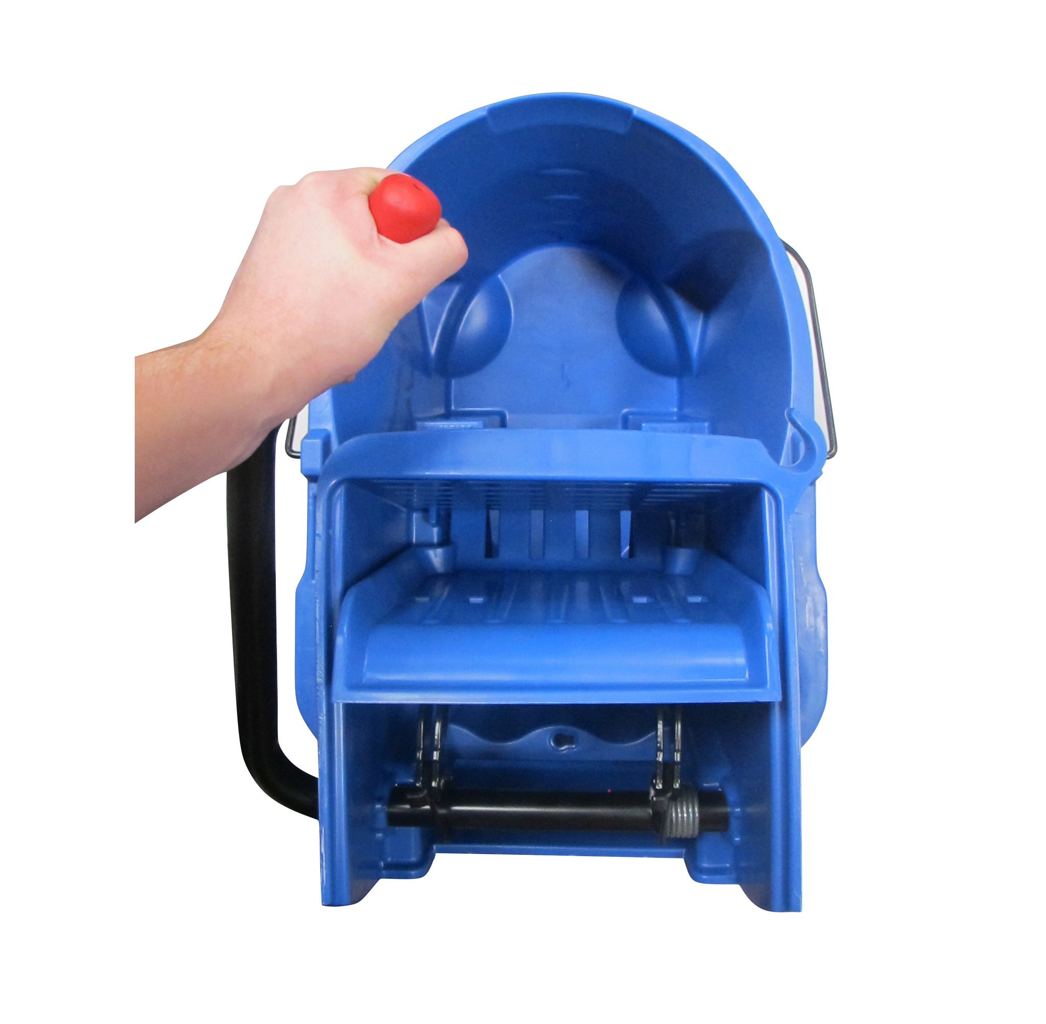 BALDE Y EXPRIMIDOR WAVEBRAKE® PRENSA FRONTAL, 35 QT – Rubbermaid Comercial